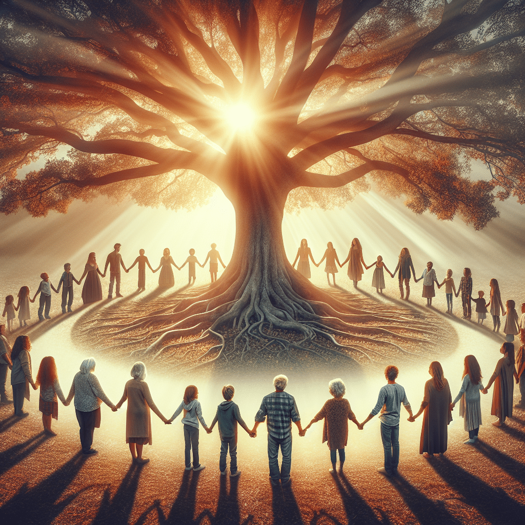 Inspirational Poems: Dive into the Eternal Family Circle